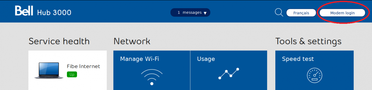 Bell Home Hub 3000 Configuration - Support
